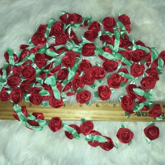 Office | 10 Red Ribbon Roses New | Poshmark